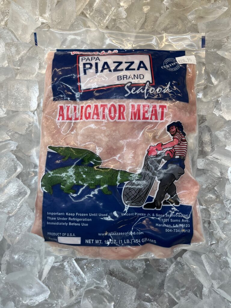 Fresh/Frozen Alligator Tail Meat - Highland Fish Market