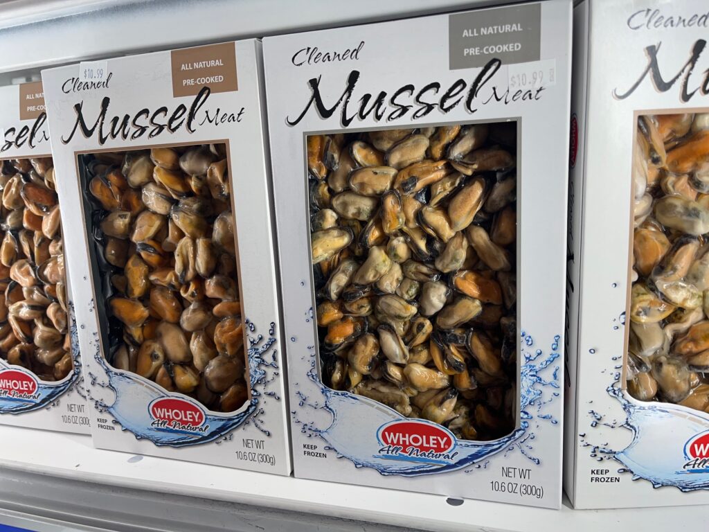 Mussel Meat (frozen) - Highland Fish Market